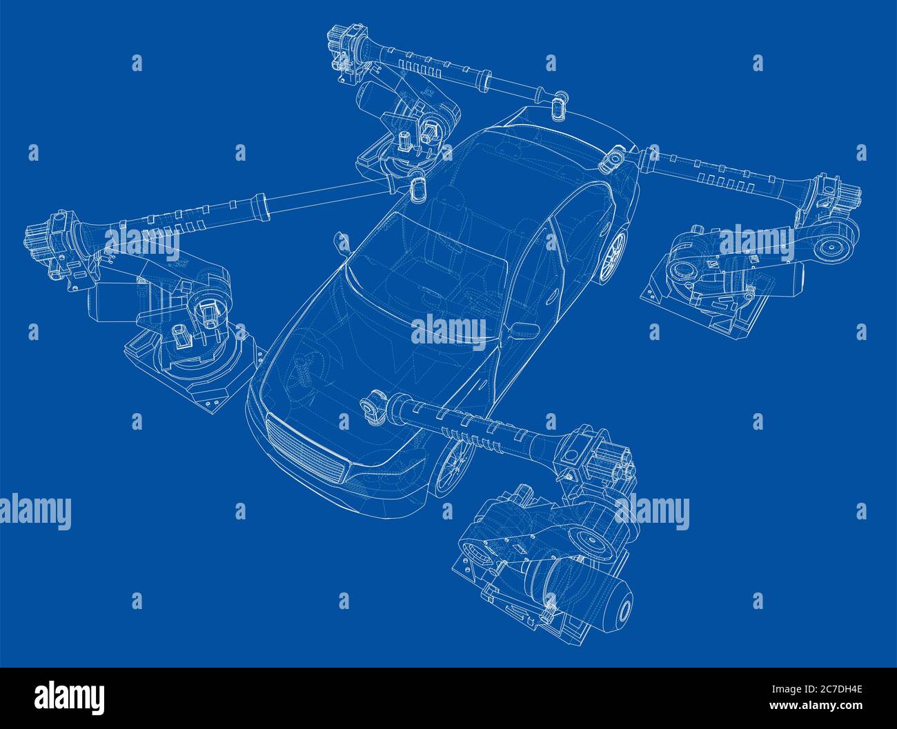 Assembly of motor vehicle Stock Photo - Alamy