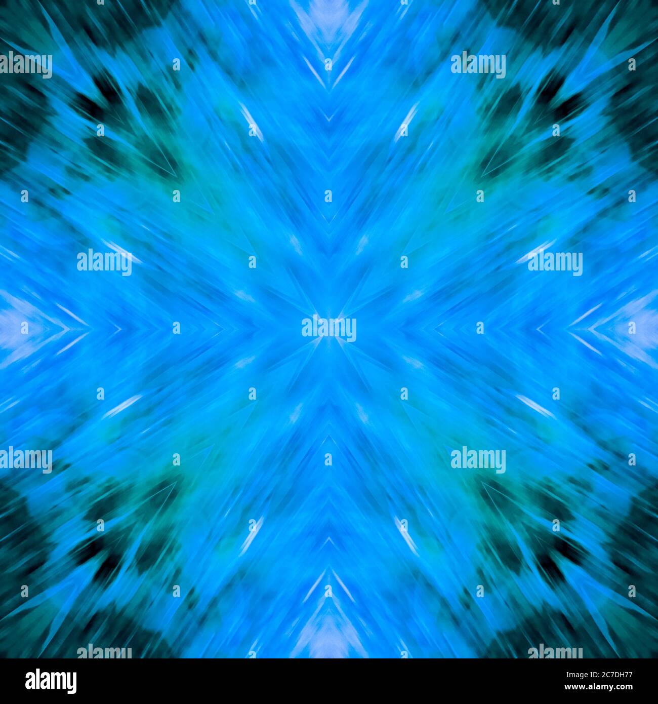 Computer graphics, pattern - kaleidoscope, seamless surreal magical ...