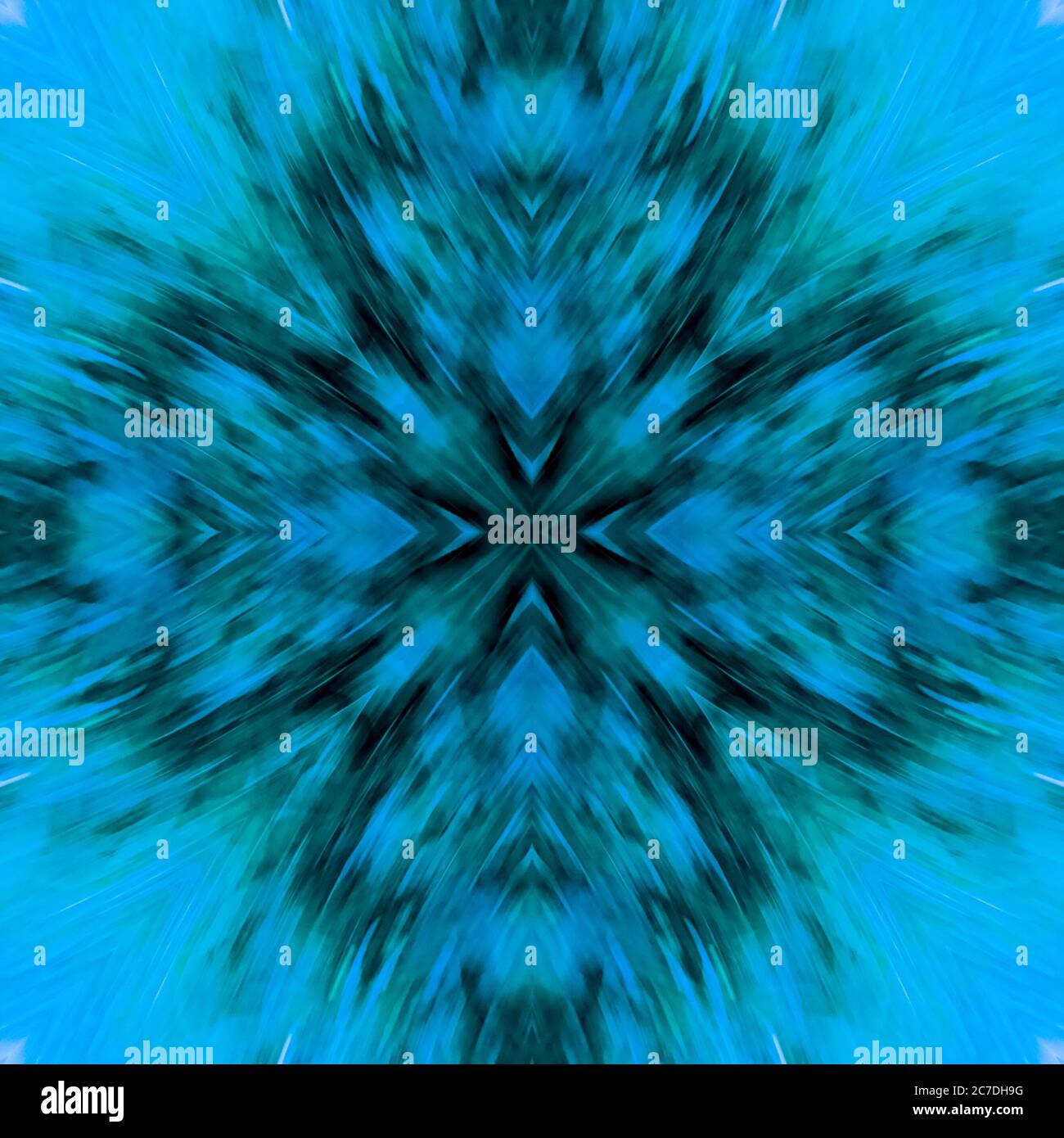 Computer graphics, pattern - kaleidoscope, seamless surreal magical ...