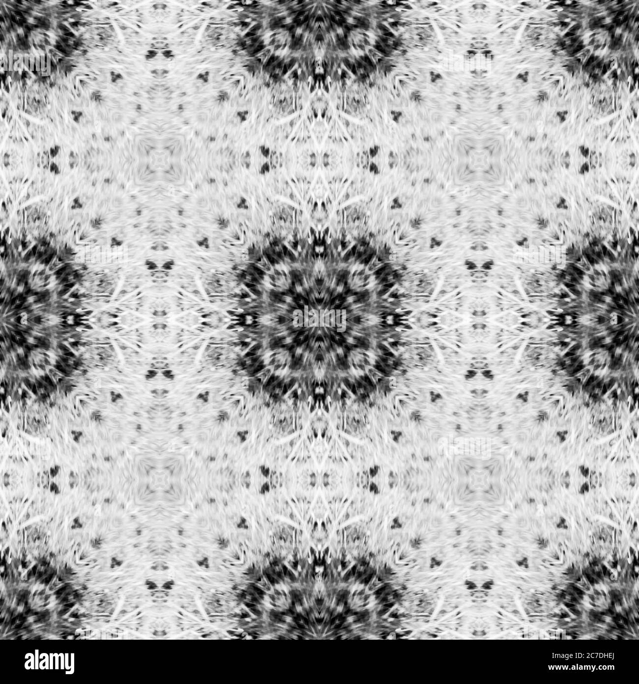 Computer graphics, pattern - kaleidoscope, seamless surreal magic ...