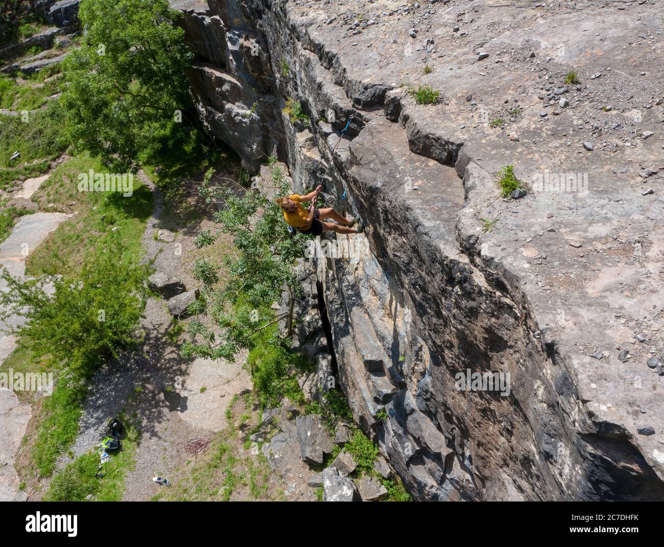 Cheddar gorge aerial hi-res stock photography and images - Alamy