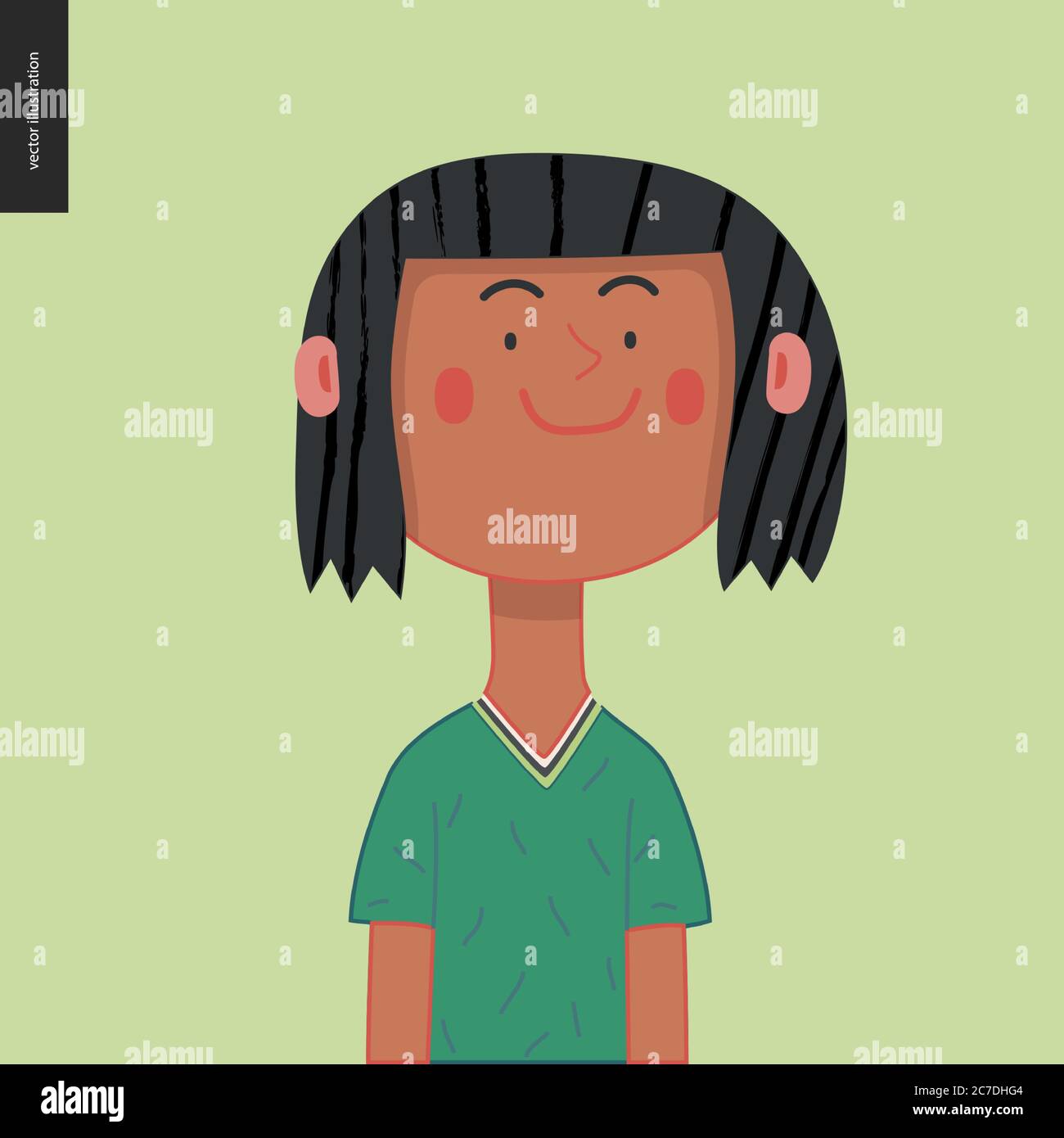 Sty head Stock Vector Images - Alamy