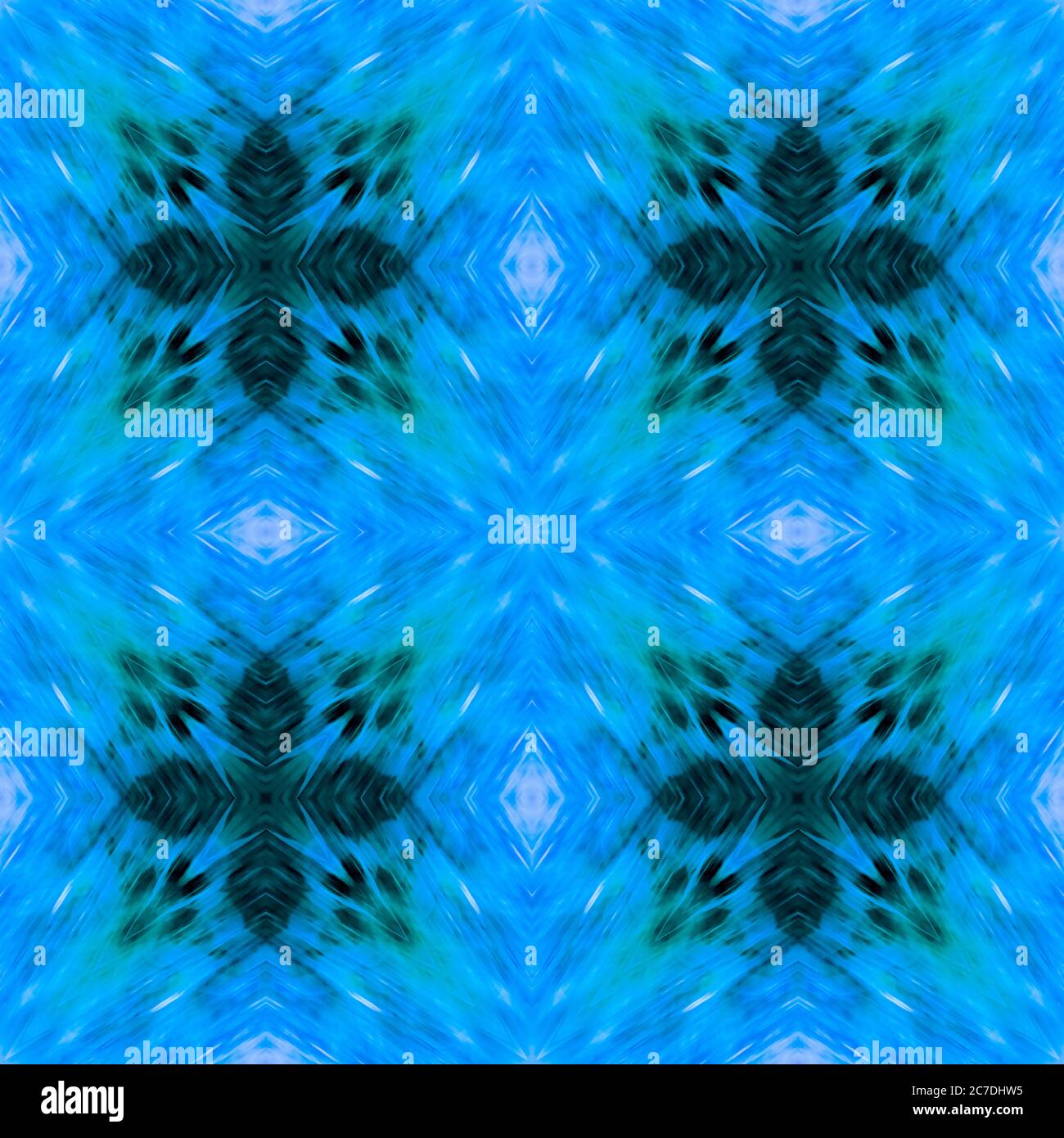 Computer graphics, pattern - kaleidoscope, seamless surreal magical ...