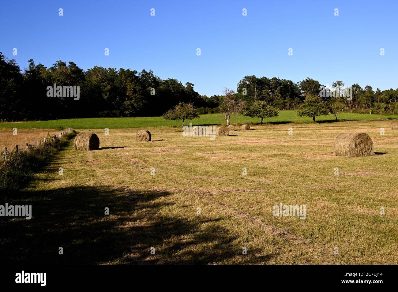 Haystacks harvest hi-res stock photography and images - Alamy