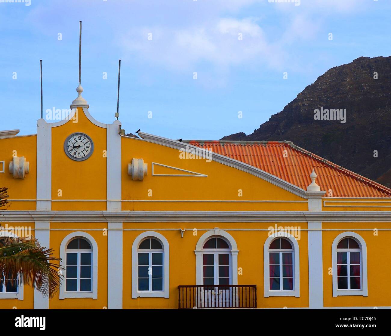 View of Ponta do Sol, Santo Antao, Cape Verde Stock Photo - Alamy