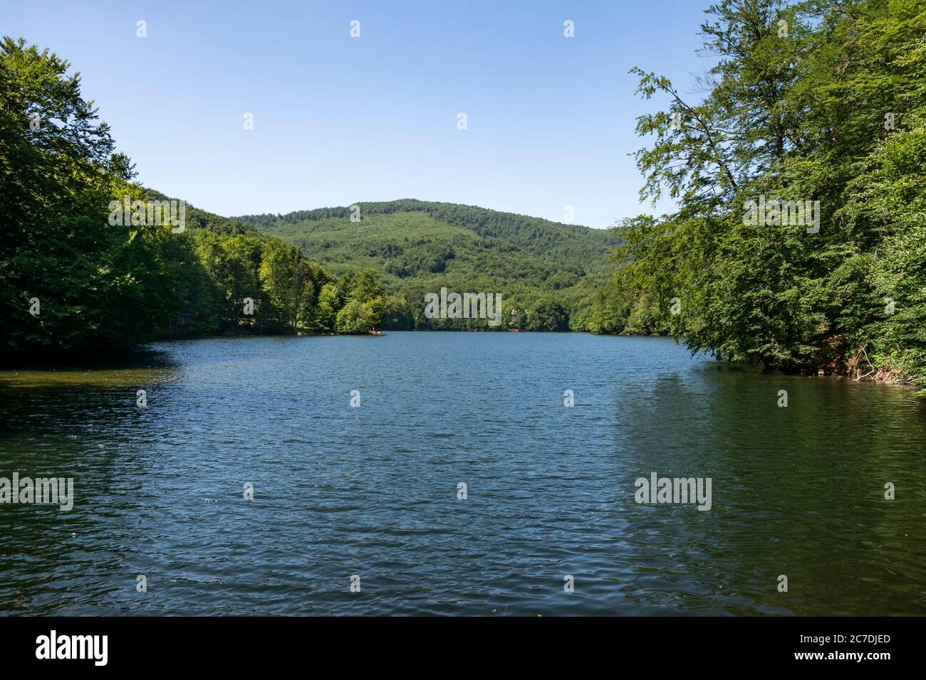 Morske oko lake in English "Sea Eye" (called Velke Vihorlatske jazero ...