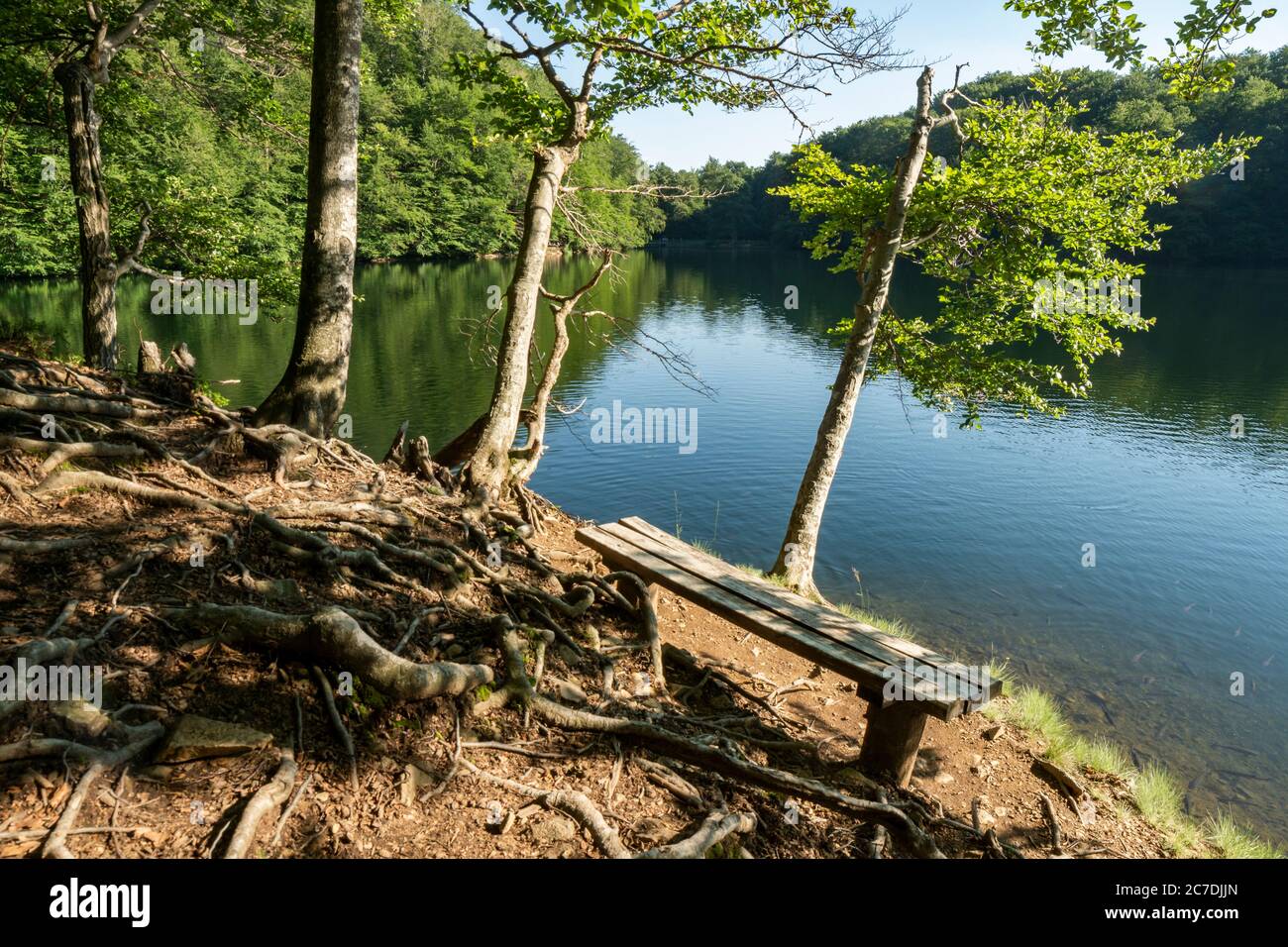 Morske oko lake in English "Sea Eye" (called Velke Vihorlatske jazero ...