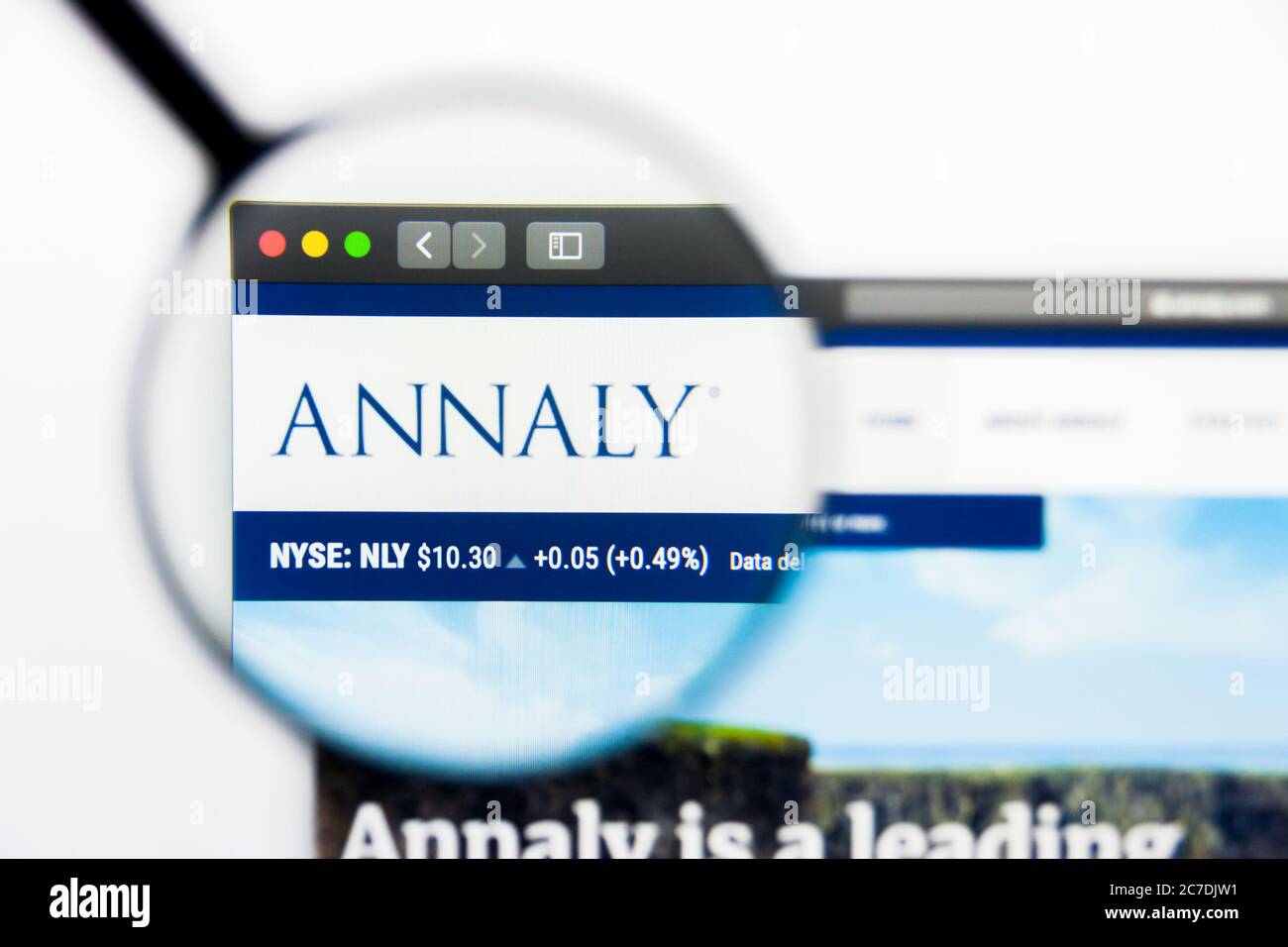 Annaly logo hi-res stock photography and images - Alamy