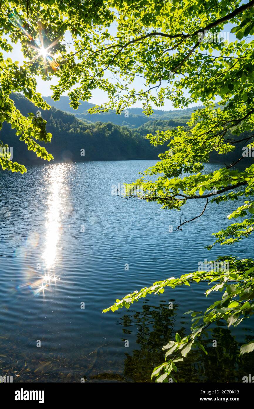 Morske oko lake in English "Sea Eye" (called Velke Vihorlatske jazero ...