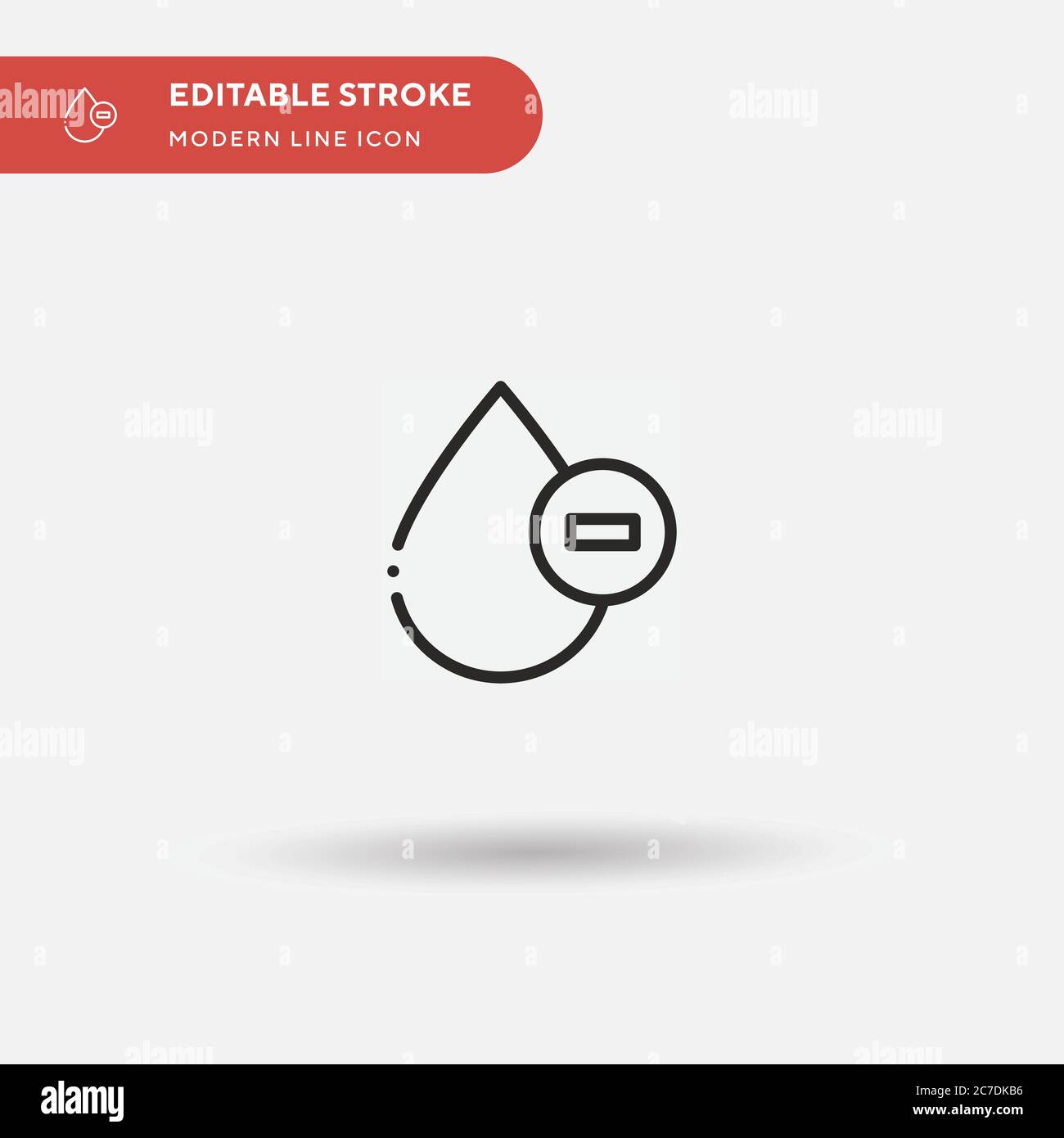 Blood Type Simple vector icon. Illustration symbol design template for ...