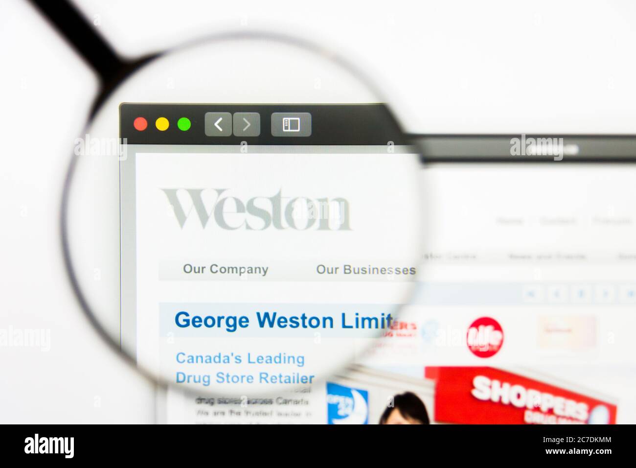 Los Angeles, California, USA - 13 March 2019: Illustrative Editorial ...