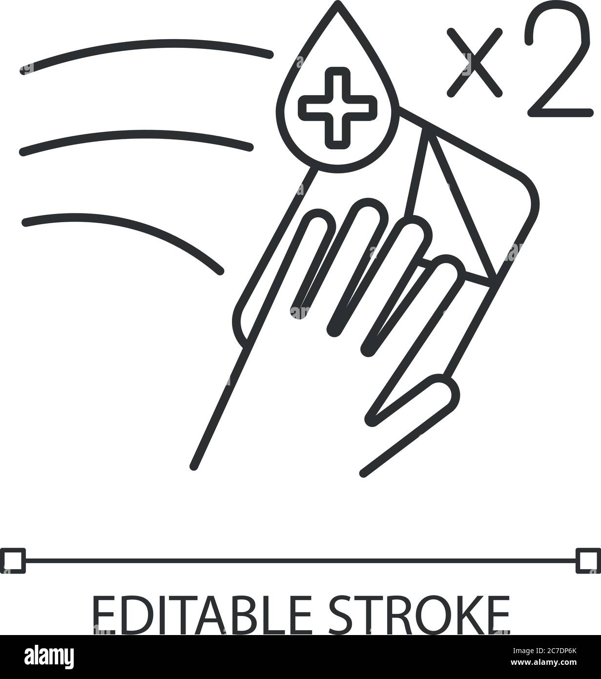 Hygiene rule vector vectors Black and White Stock Photos & Images - Alamy