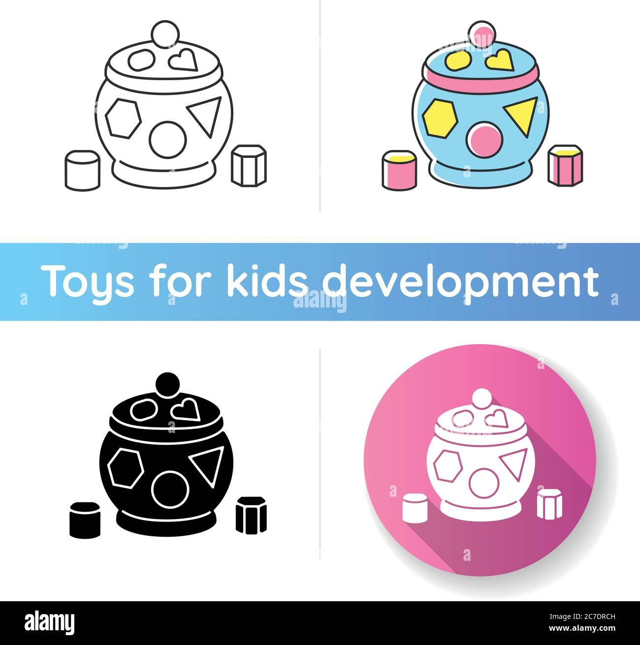 Sorting block Stock Vector Images - Alamy