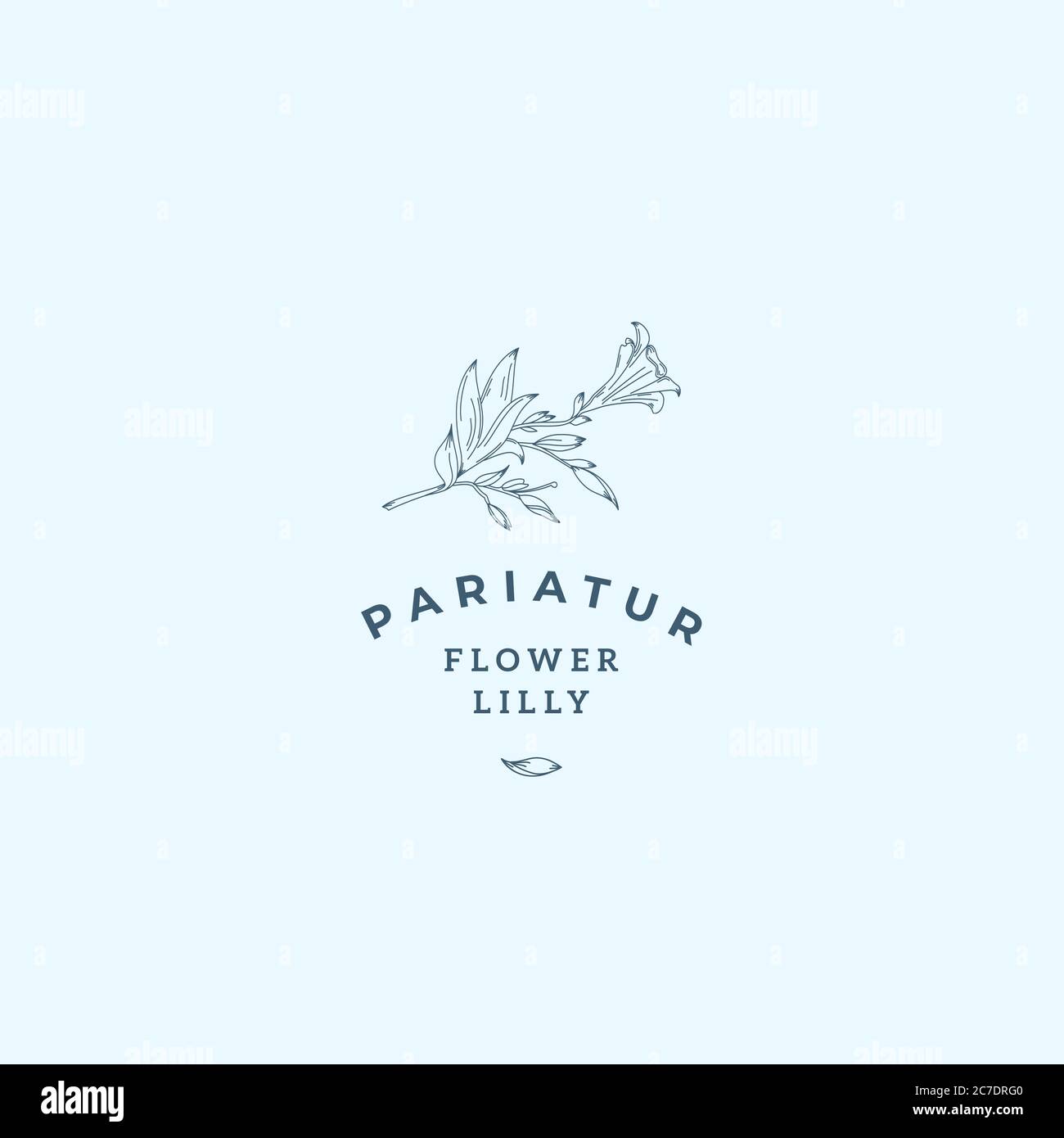 Lilly logo Stock Vector Images - Alamy