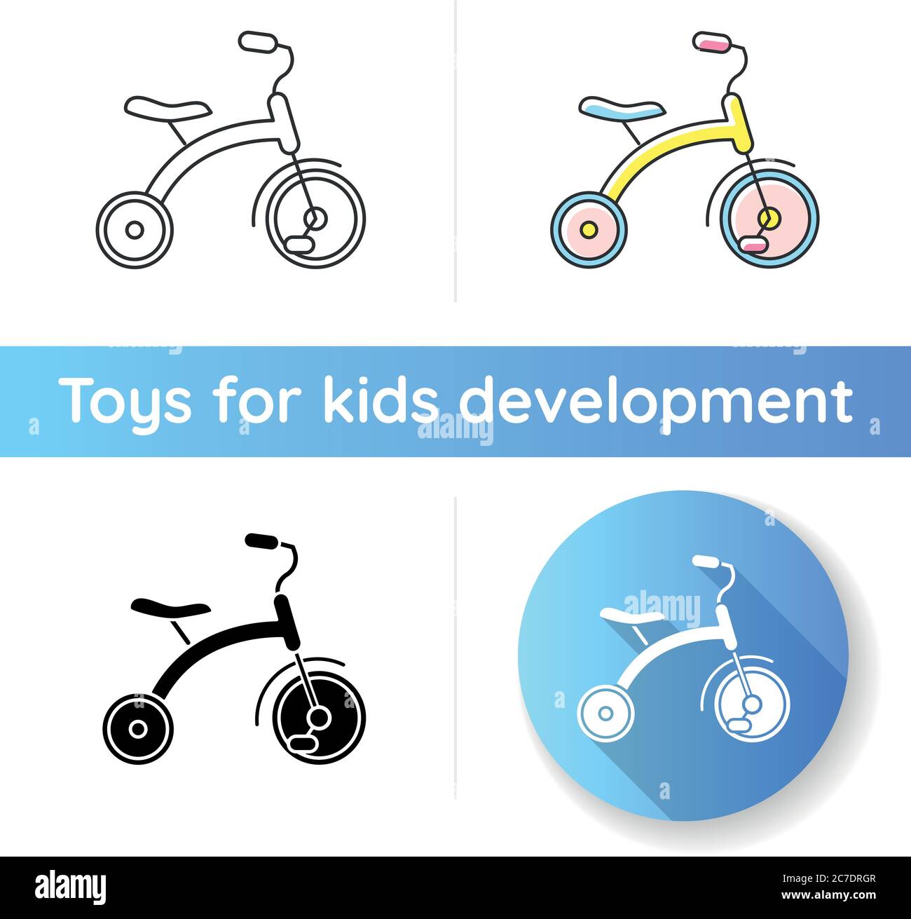 Trike trikes Stock Vector Images - Alamy