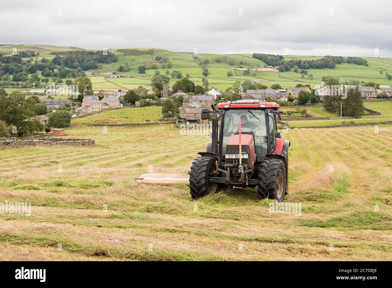 Farming in Rathmell Stock Photo - Alamy