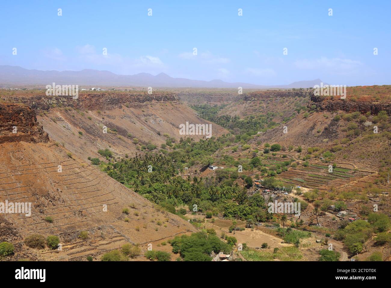 Views of Santiago island, Cape Verde Stock Photo - Alamy