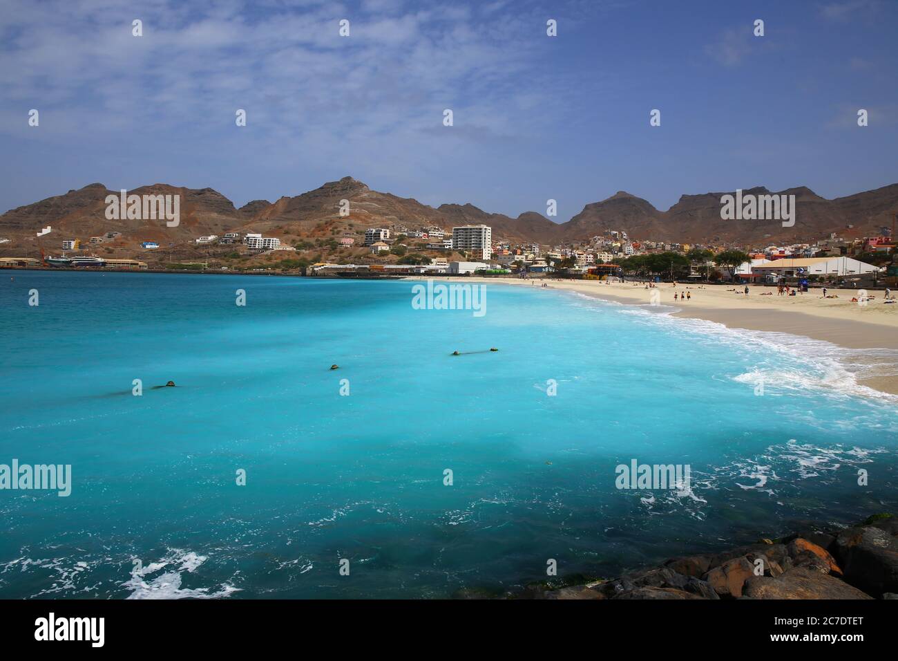 Beautiful Laginha beach in Sao Vicente Stock Photo - Alamy