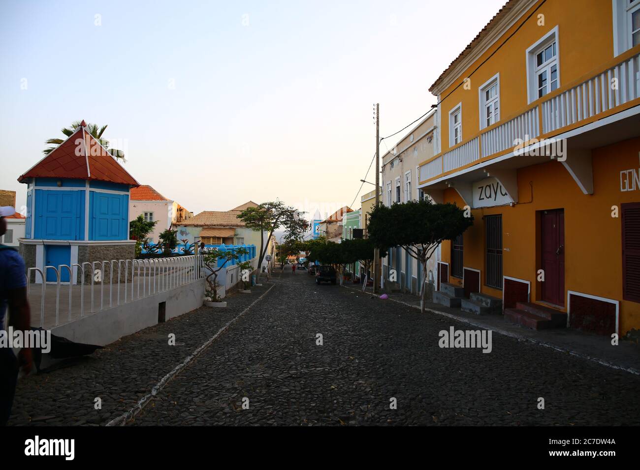 View of Sao Felipe, Fogo island, Cape Verde Stock Photo - Alamy