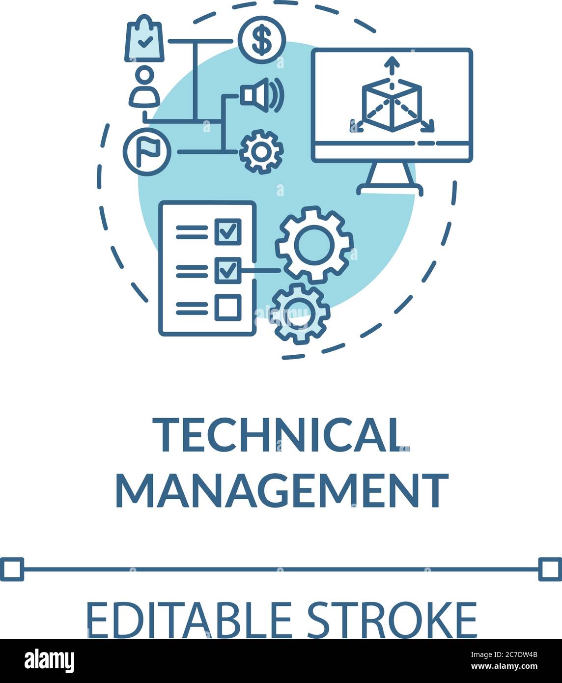 Launch maintenance operation Stock Vector Images - Alamy