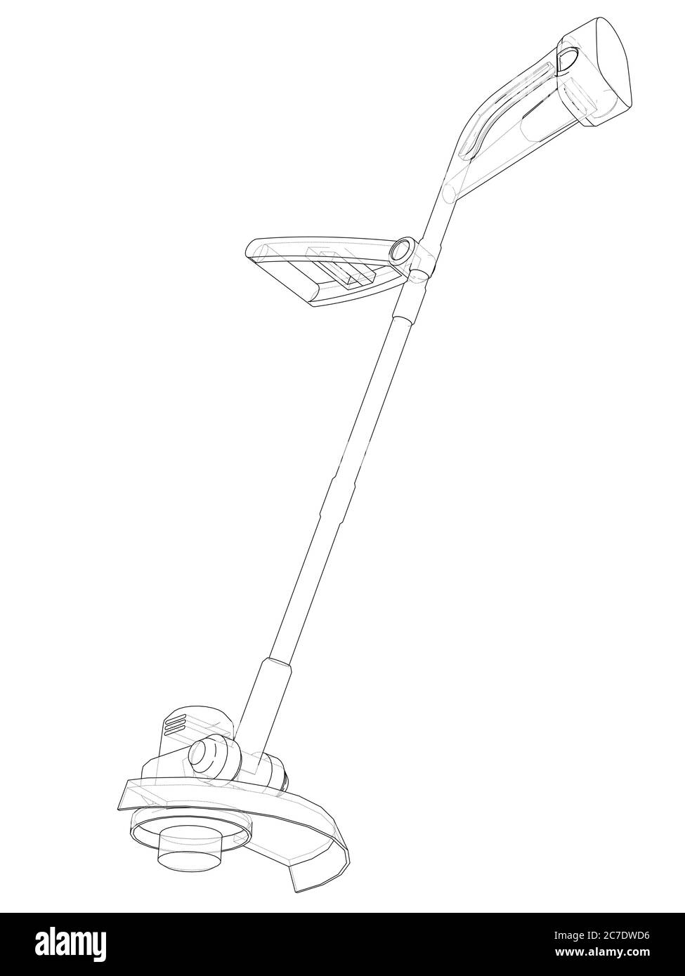 Weed cutter Black and White Stock Photos & Images - Alamy