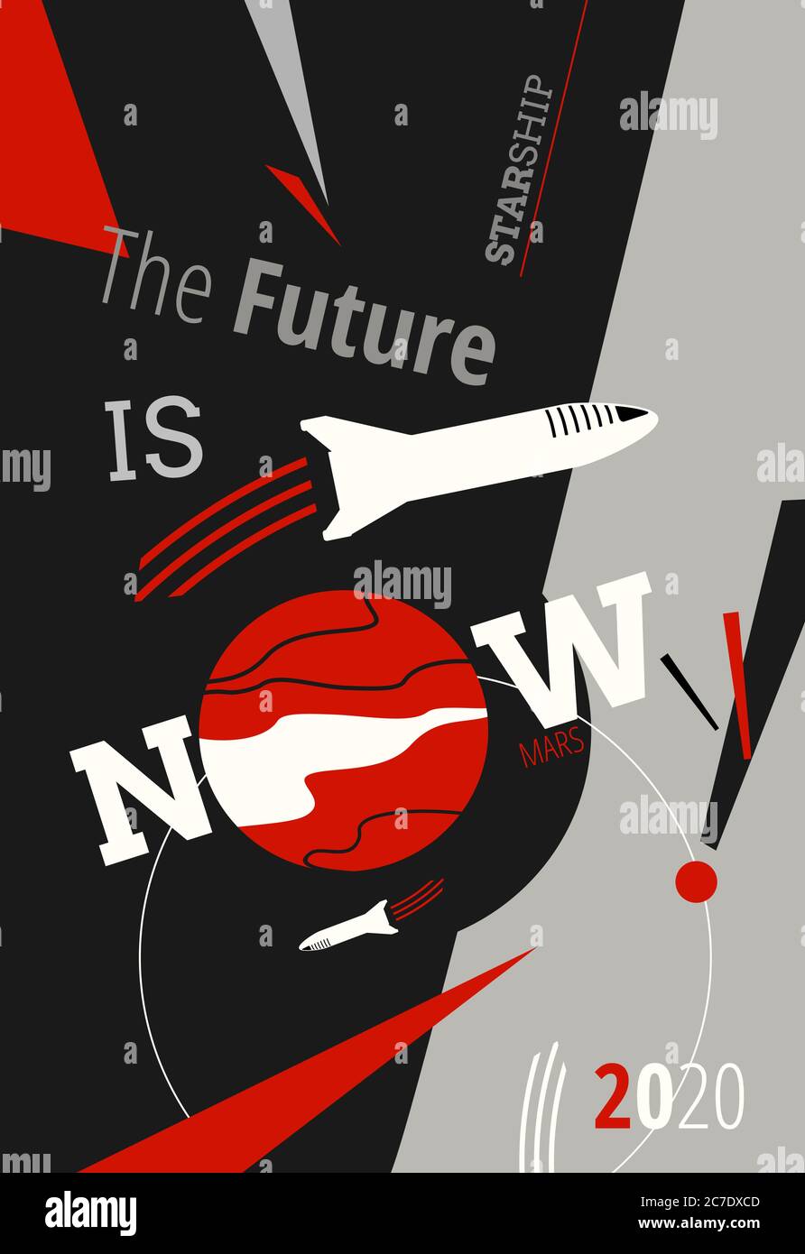 Future Rocket To Mars