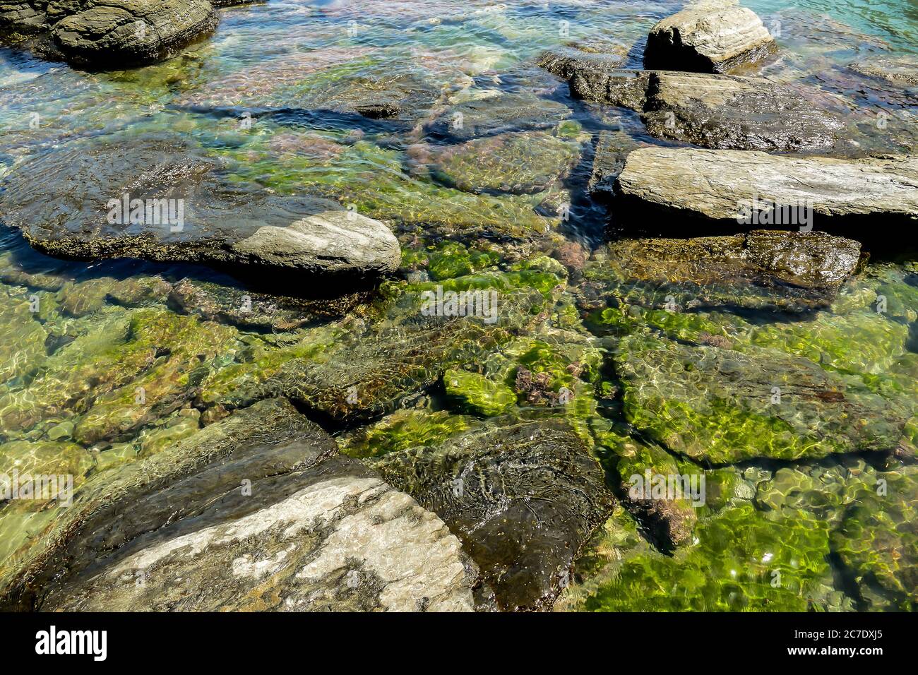 stones in water, beautiful photo digital picture Stock Photo - Alamy