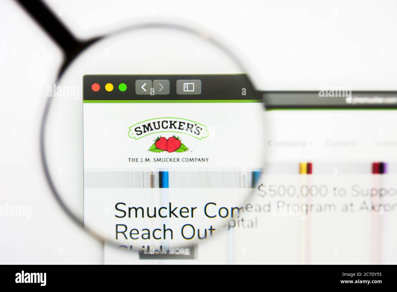 Los Angeles, California, USA - 13 March 2019: Illustrative Editorial ...