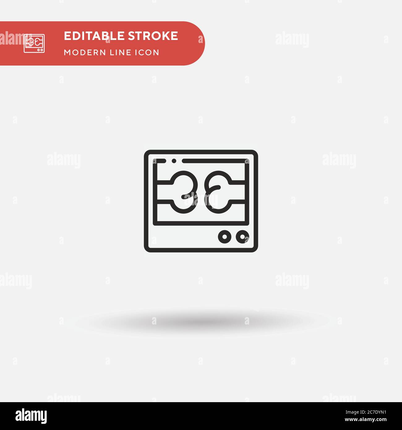 X Ray Simple vector icon. Illustration symbol design template for web ...