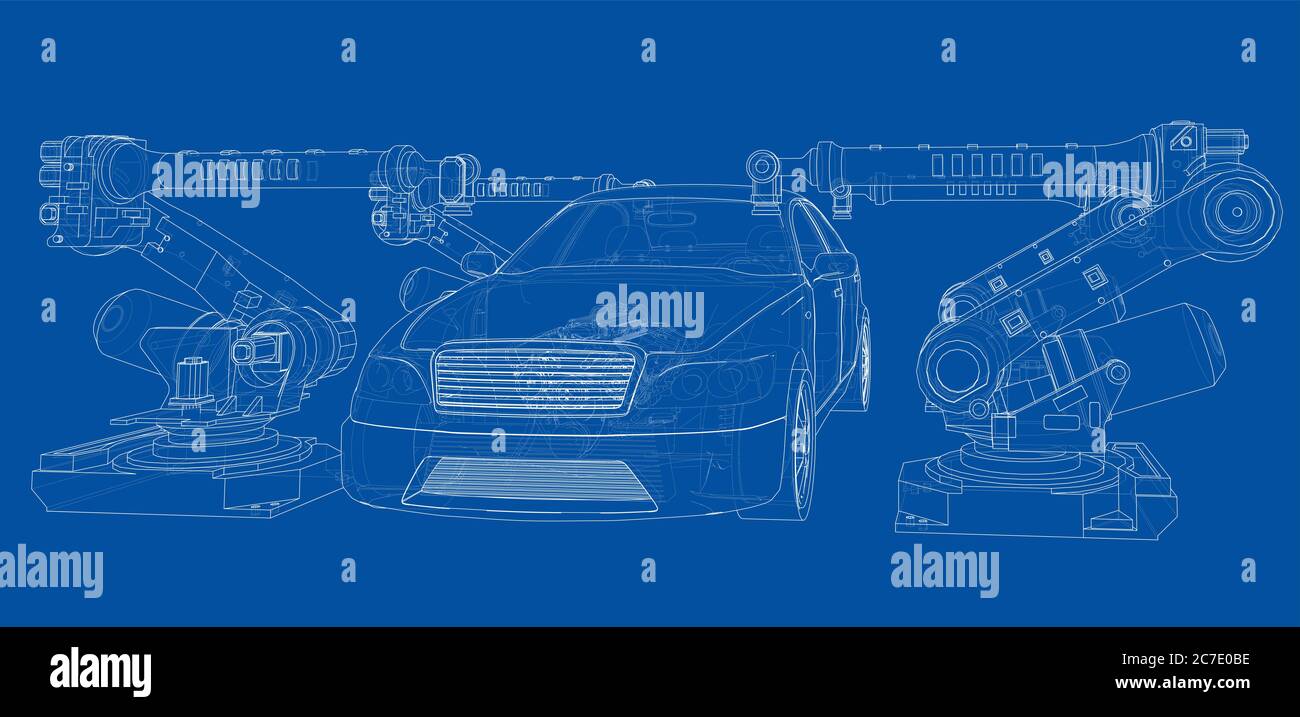 Assembly of motor vehicle Stock Photo - Alamy