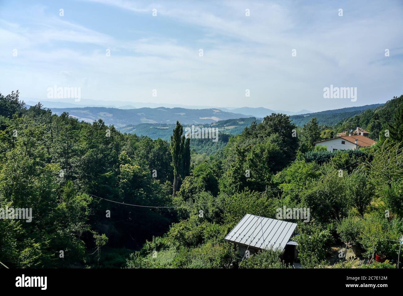 view of the village, beautiful photo digital picture Stock Photo - Alamy
