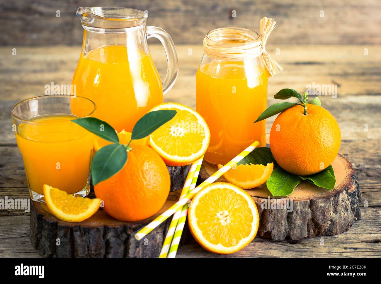 Orange fruit drink hi-res stock photography and images - Alamy