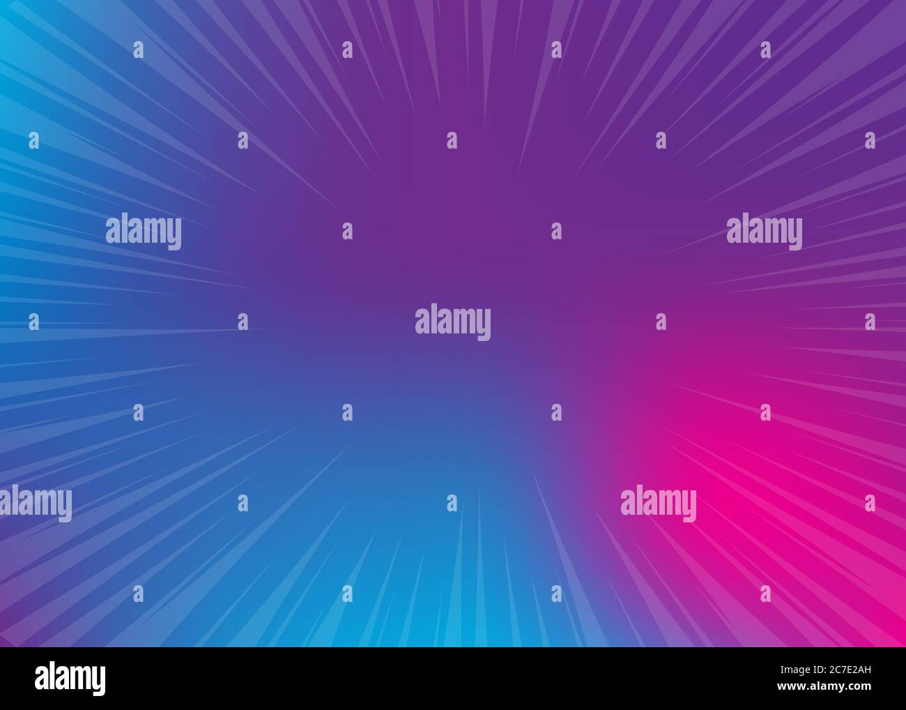 Neon pop art comics gradient radial background Stock Vector Image & Art ...