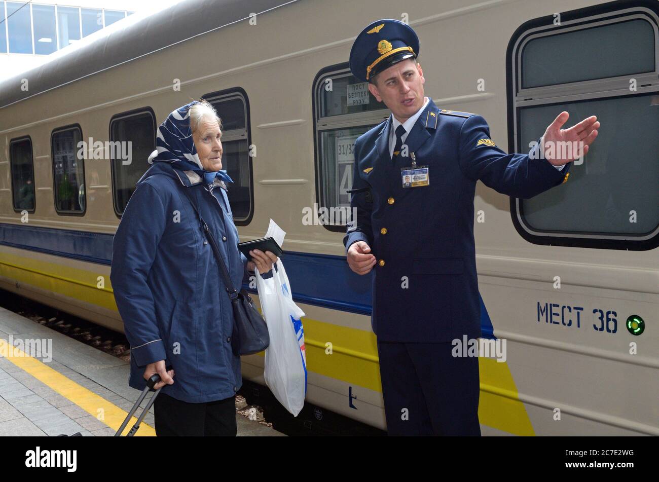 Ukrainian conductor hi-res stock photography and images - Alamy