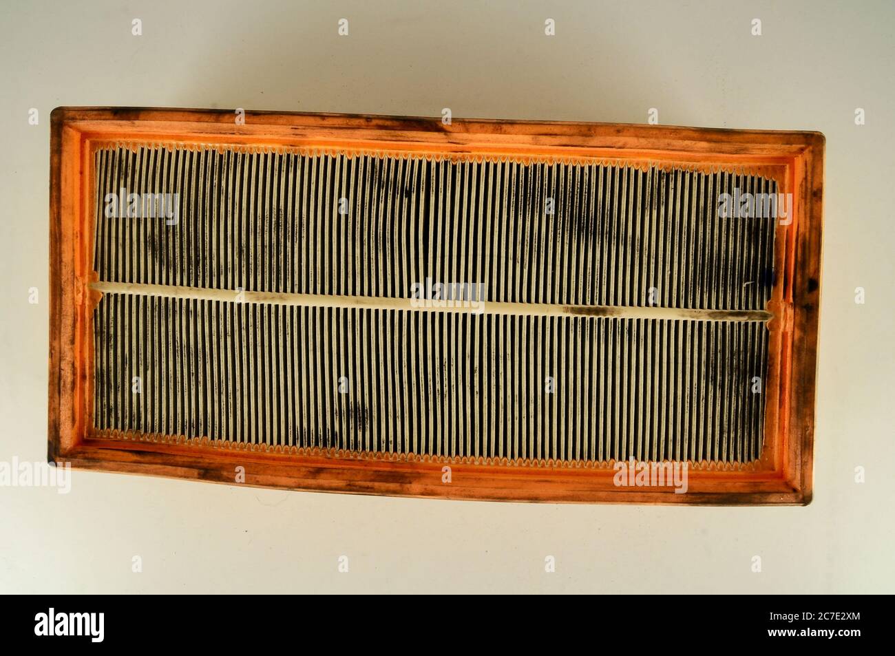 a car air filter auto spare part Stock Photo - Alamy