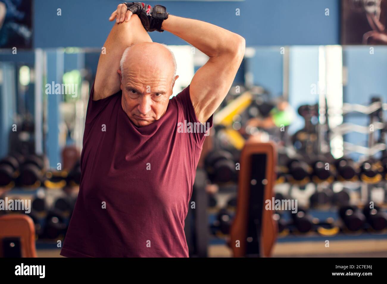 Older muscular man men hi-res stock photography and images - Alamy