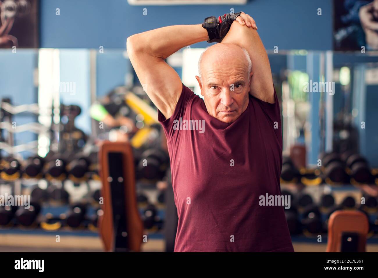 Older muscular man men hi-res stock photography and images - Alamy