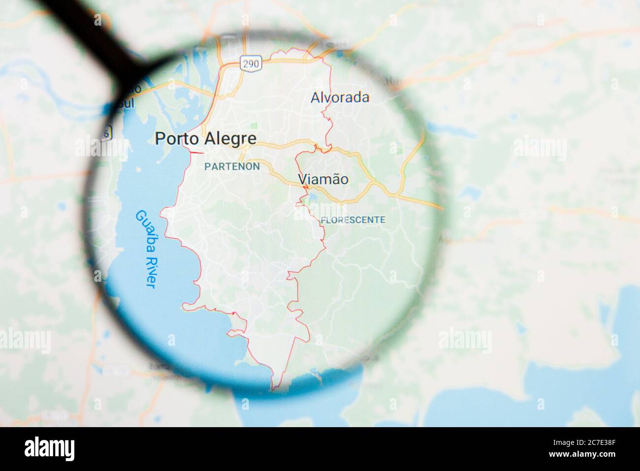 Map of porto city hi-res stock photography and images - Alamy