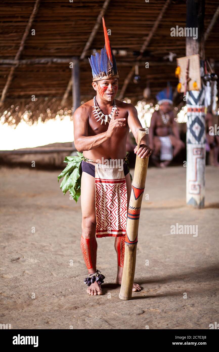 Tribal music instruments hi-res stock photography and images - Alamy