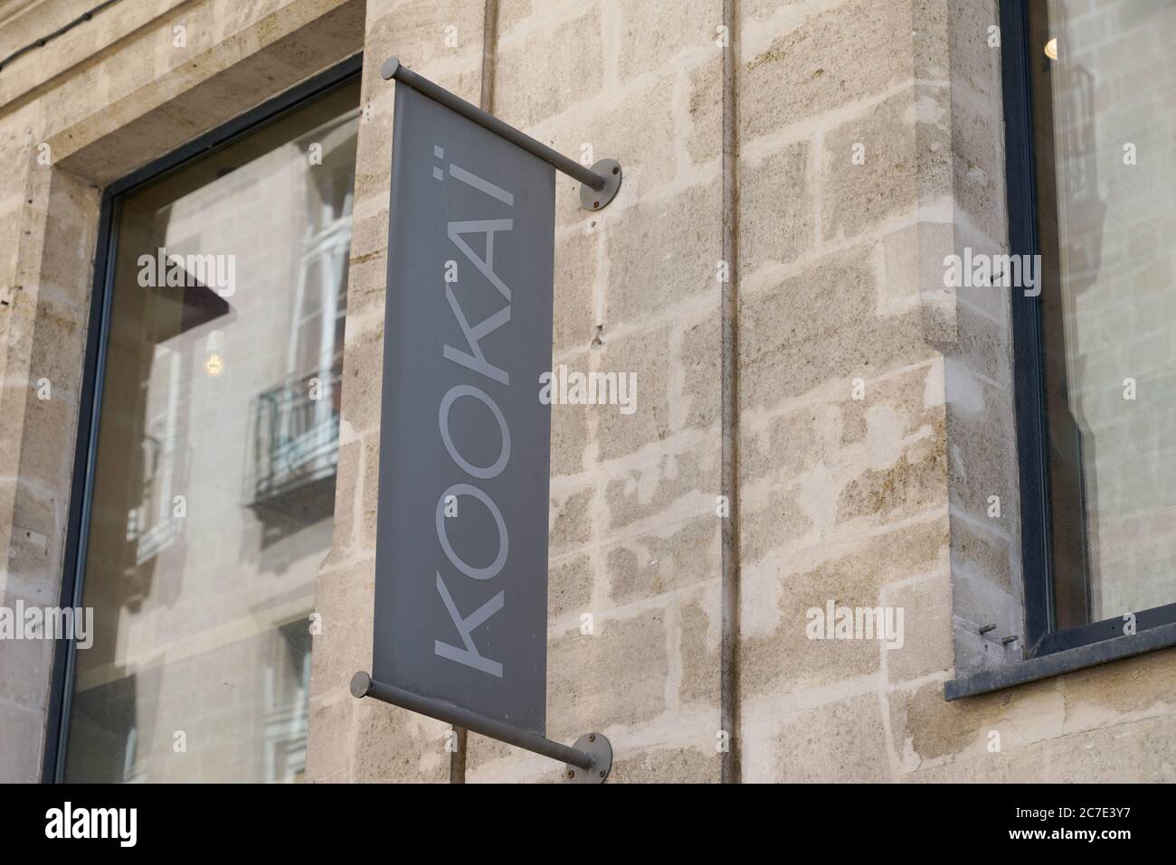 Bordeaux , Aquitaine / France - 07 07 2020 : Kookaï store text sign ...