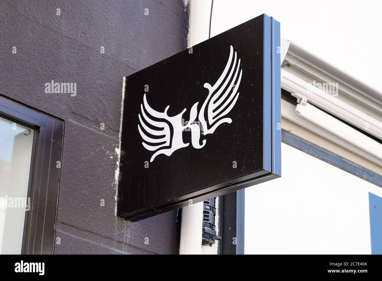 Bordeaux , Aquitaine / France - 07 07 2020 : Kaporal logo and sign on ...