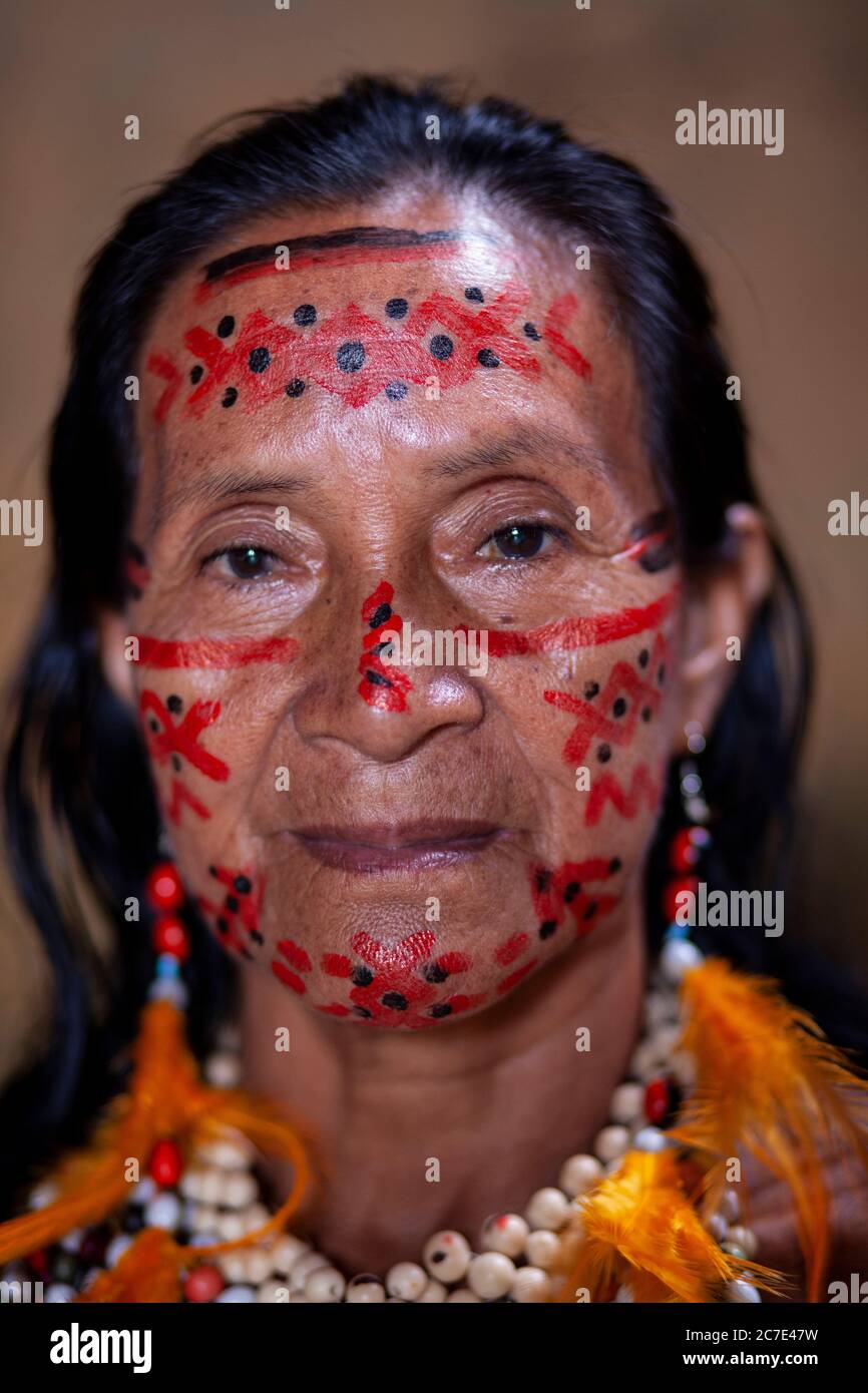Native American Medicine Woman Face Paint