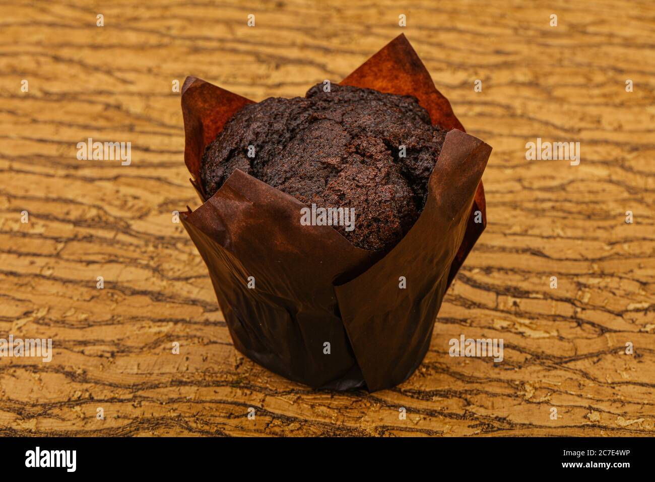 Tasty sweet Chocolate muffin snack bakery Stock Photo - Alamy