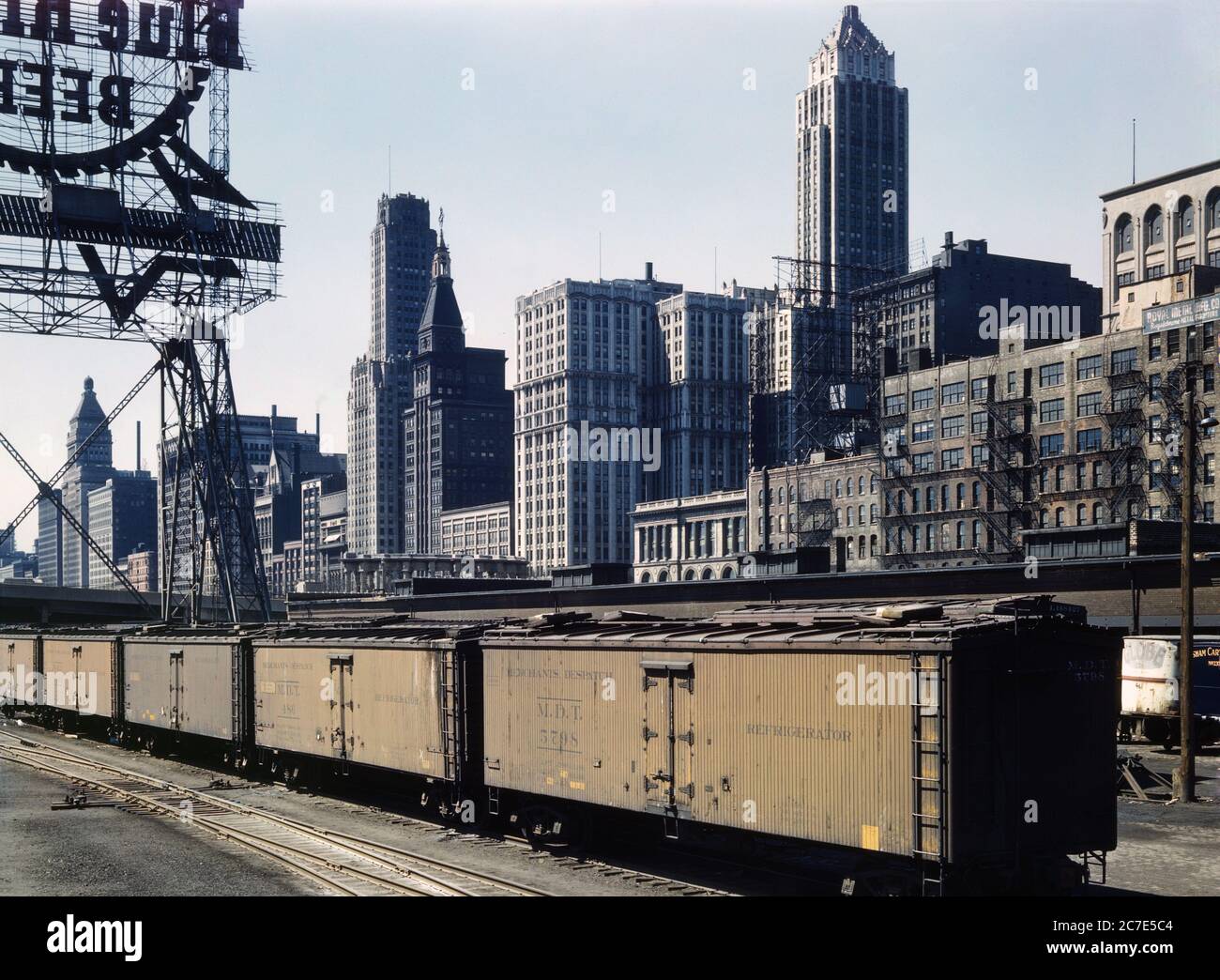 Illinois central railroad hi-res stock photography and images - Alamy