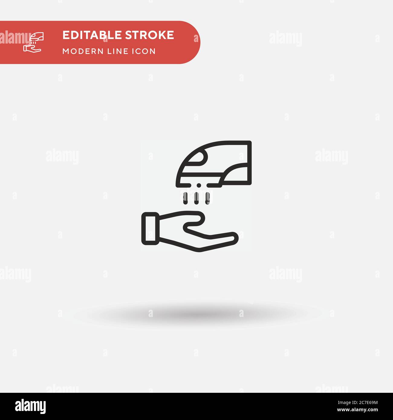 Automatic public toilet Stock Vector Images - Alamy