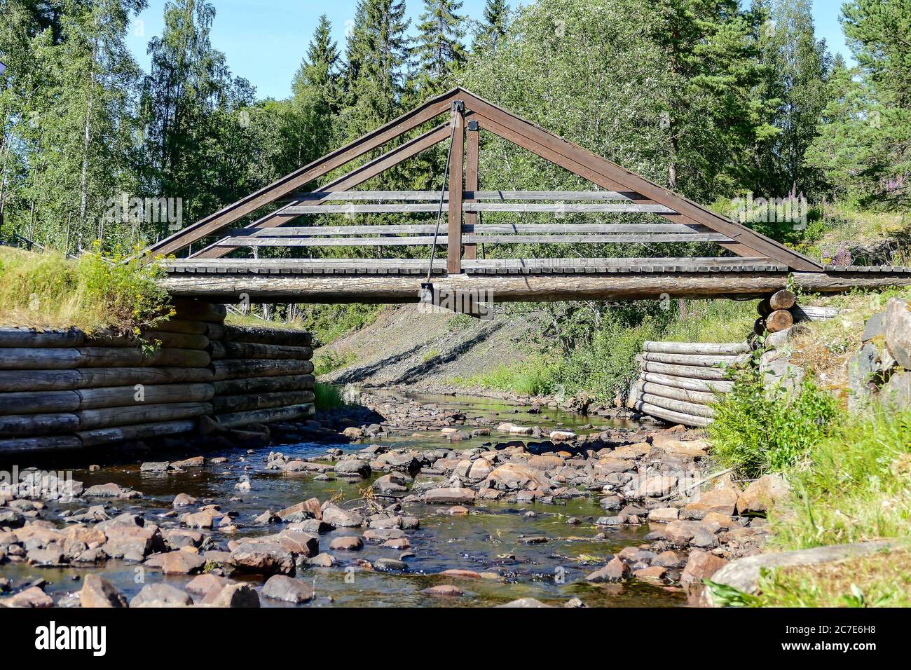 wooden bridge in japanese garden, beautiful photo digital picture Stock ...