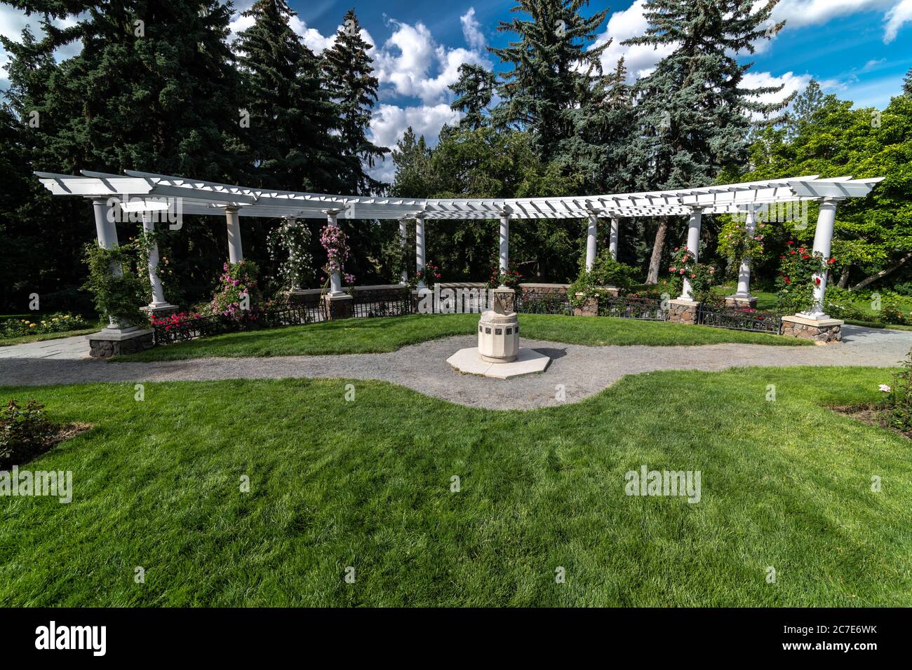 Public Rose Garden, Spokane, WA Stock Photo - Alamy