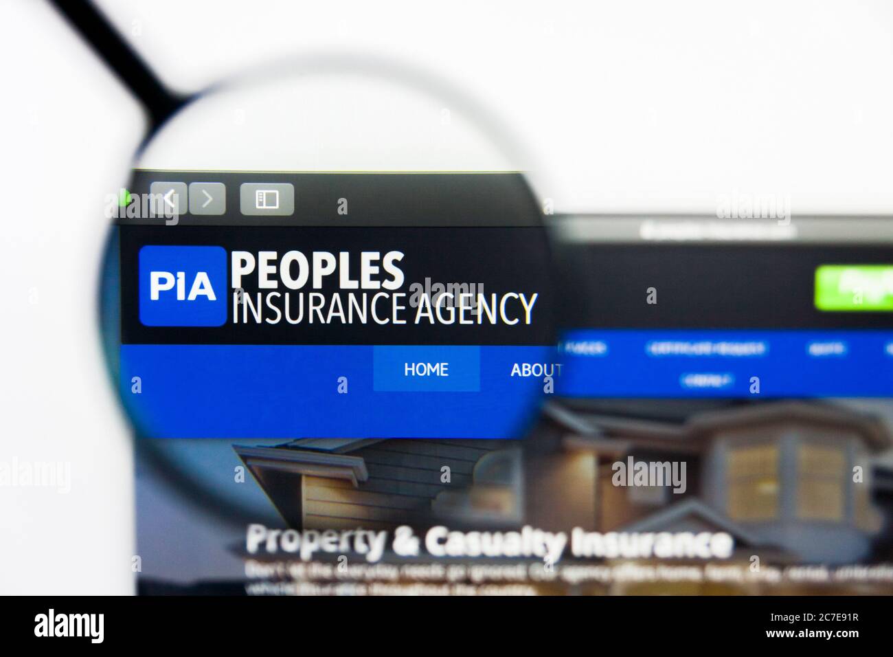 Insurance logo hi-res stock photography and images - Alamy