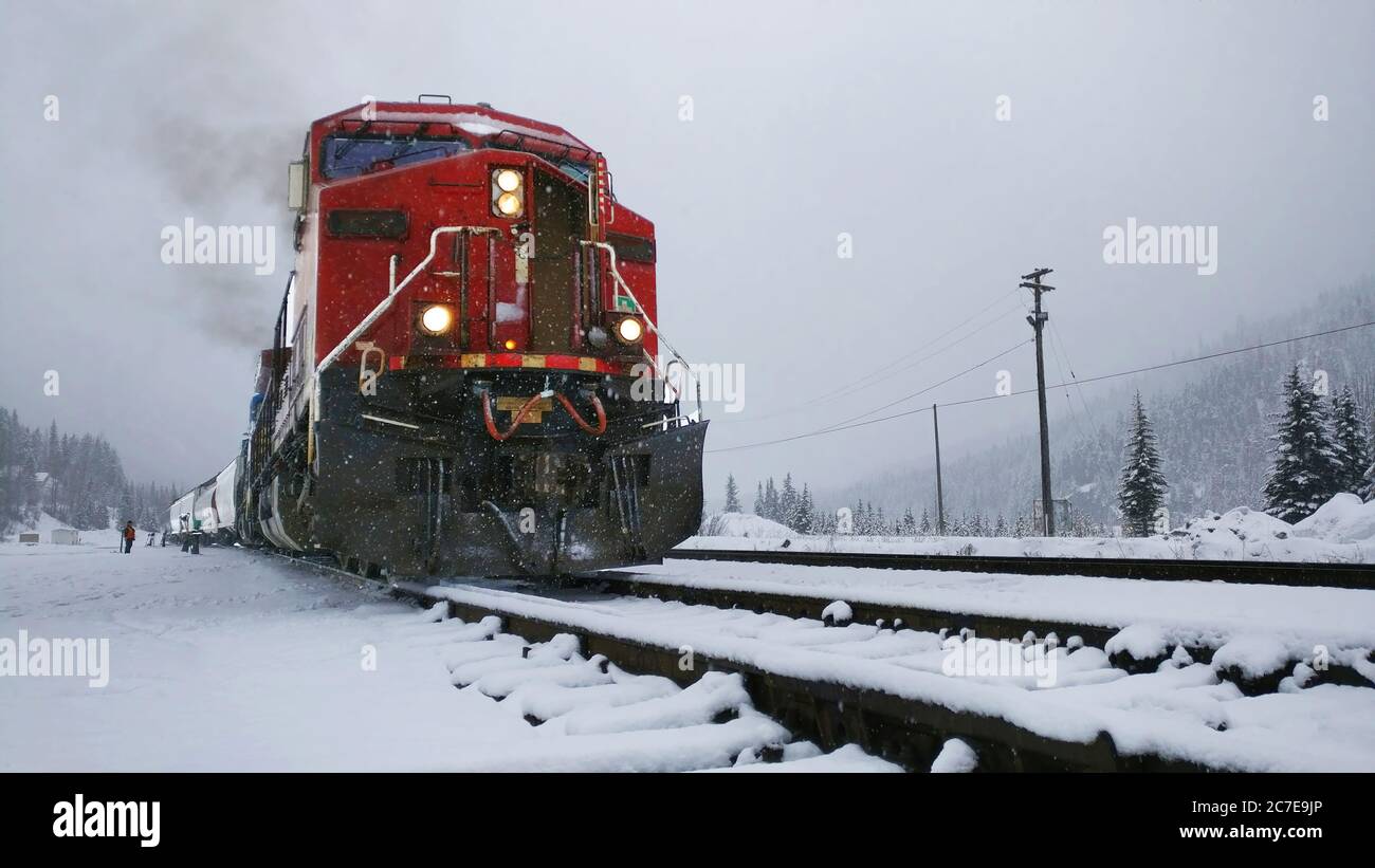 Diesel engine snow hi-res stock photography and images - Alamy