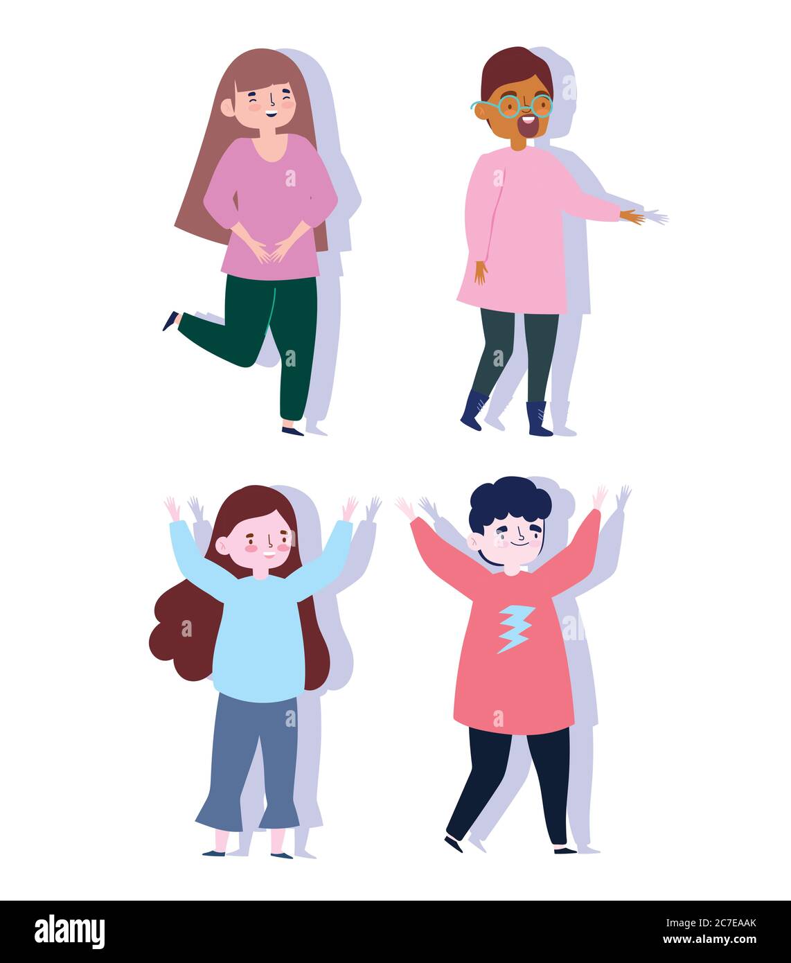 Celebrating the spirit of women Stock Vector Images - Alamy